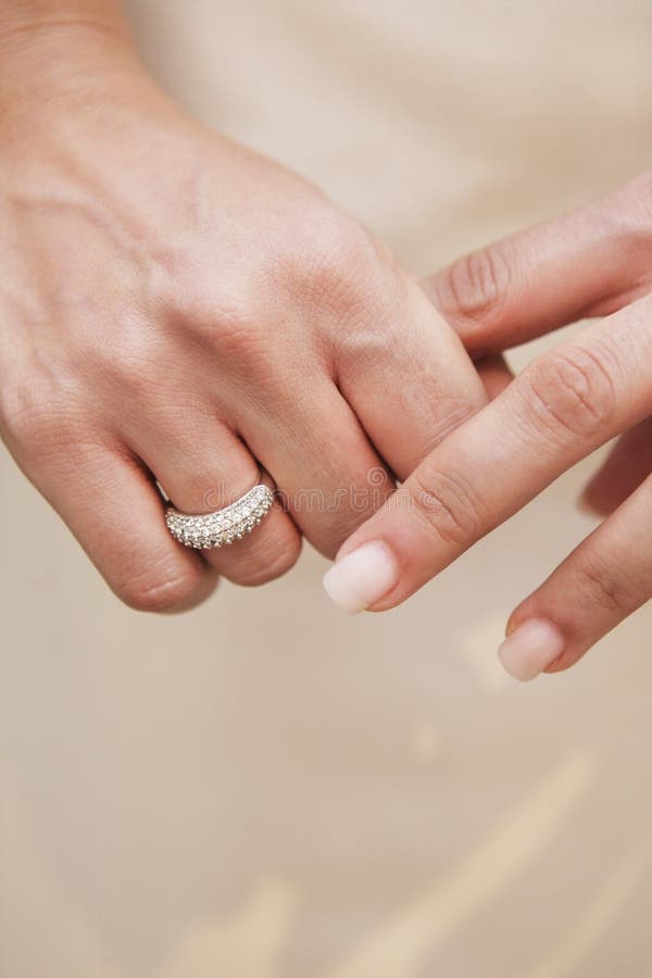 Close up of wedding ring stock image. Image of showing - 31585827