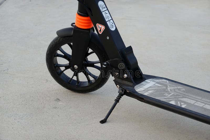 Red Scooter - Front View stock photo. Image of motorcycle - 59004224