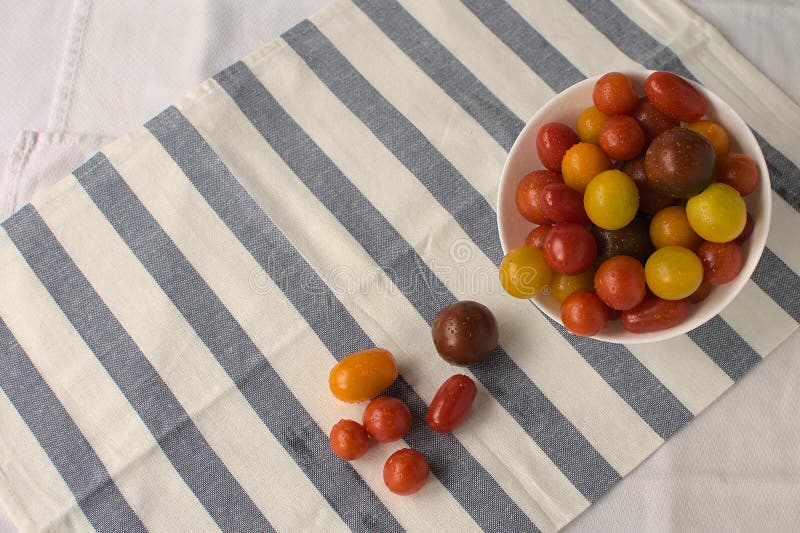 Selection of Assorted Cherry Tomatoes Stock Photo - Image of natural ...