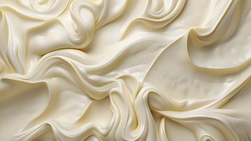 A Close Up of a White Cloth with a Swirl Pattern Stock Photo - Image of ...