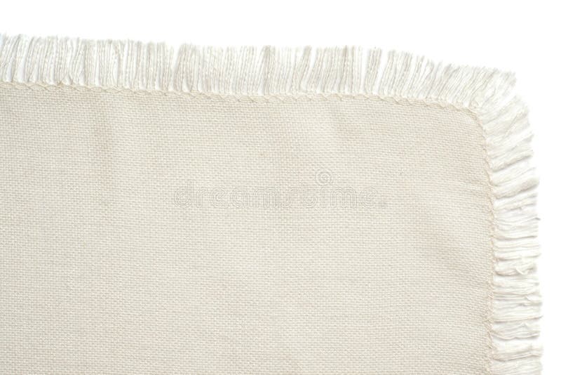 Close Up of a White Cotton Napkin Stock Photo - Image of fashion ...