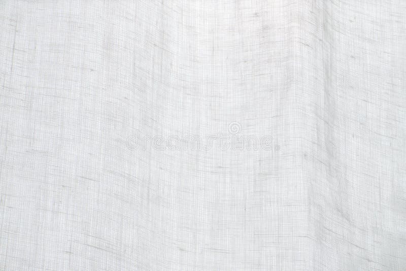 Close-up of White Curtain Fabric Window with Sunlight Stock Image ...