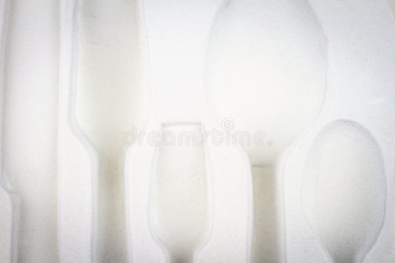 Close Up of Empty Paper Cutlery Box Stock Photo - Image of fork, gift ...