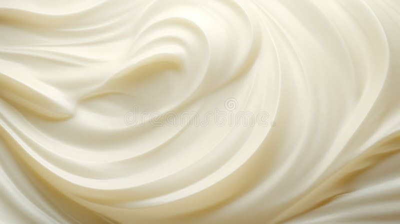 A Close Up of a White Liquid that is Flowing, AI Stock Illustration ...