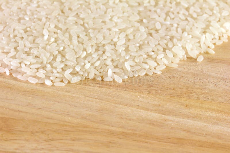 Close Up White Rice on Cutting Stock Photo - Image of copy, japanese ...
