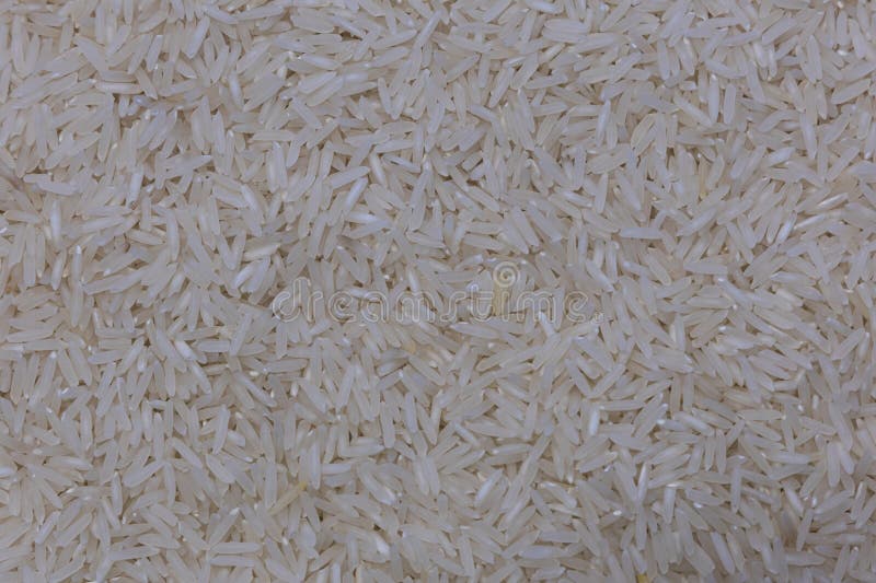 Close Up of White Rice Texture Background. Stock Photo - Image of close ...