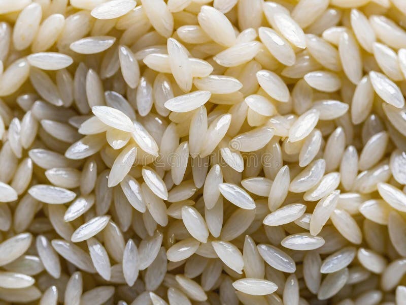 Close Up White Rice Texture Stock Illustration - Illustration of macro ...