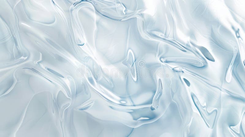 A Close Up of a White Substance that is Flowing, AI Stock Image - Image ...