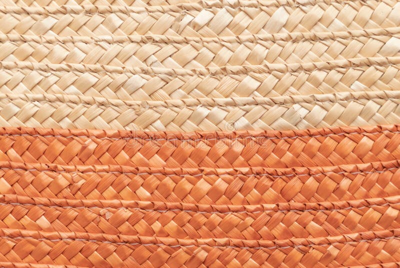 Close Up Wicker Basket Texture for Use As Background . Woven Basket ...