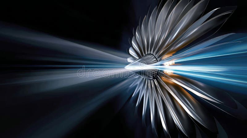 Close Up Propeller Blades Motion Aircraft Engine Stock Photos - Free ...