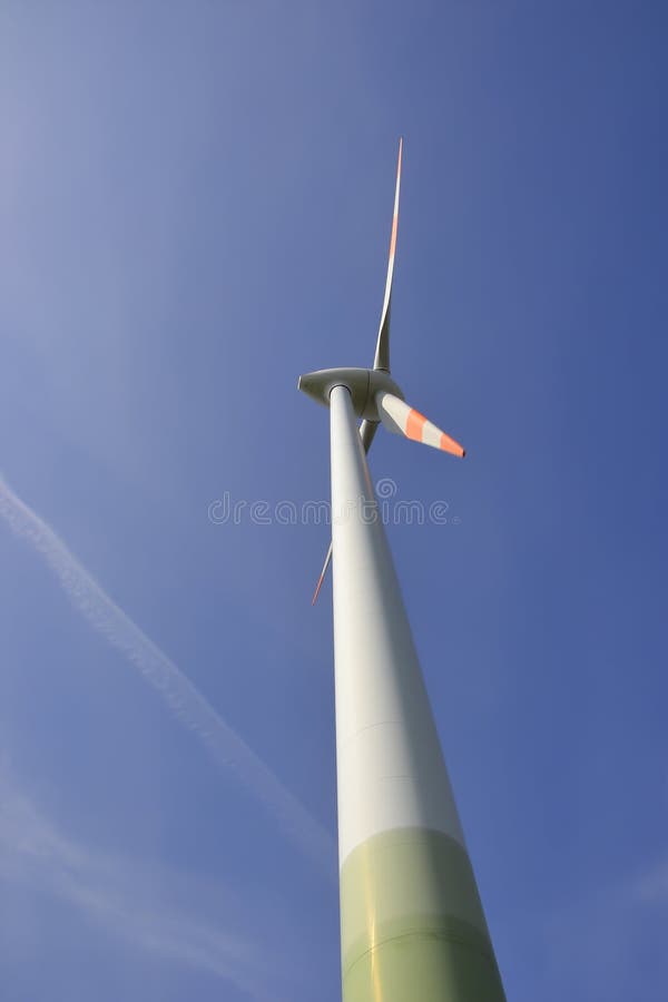 Close-up of a wind turbine stock image. Image of demand - 30734745
