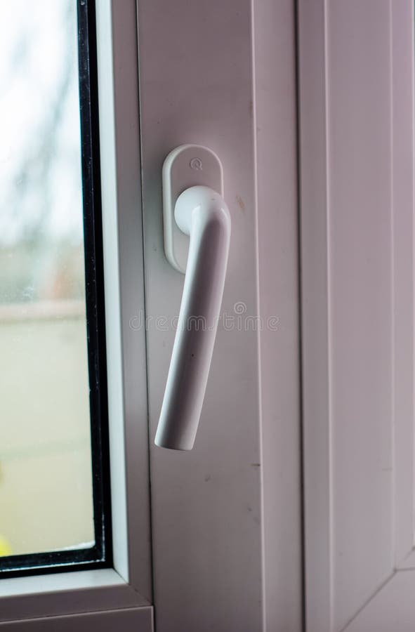 Close-up of the Window Handle Stock Photo - Image of house, indoors ...
