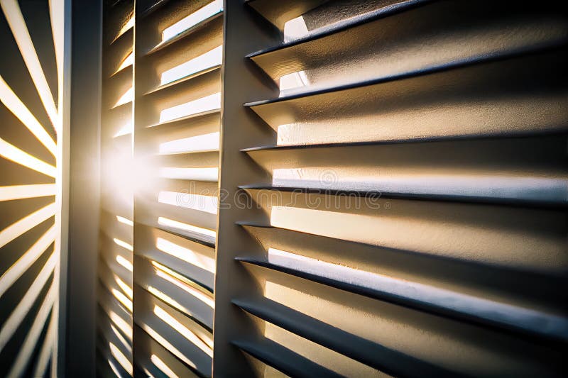 Window with Louver Panel that Can Be Raised and Lowered, Providing ...