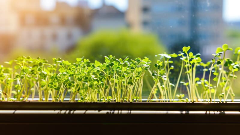 A Bunch of Sprouts with Their Tales Stock Photo - Image of green, ripe ...
