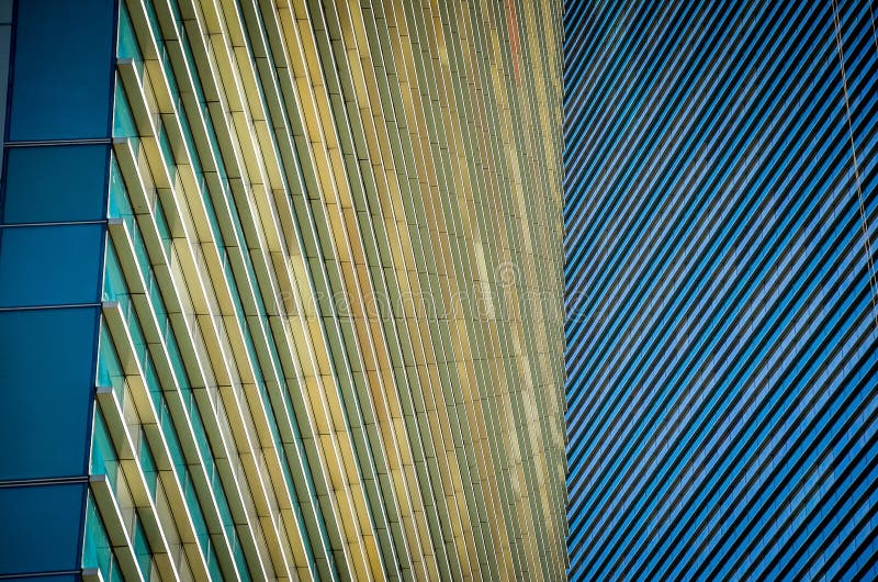 Close-up of Windows in Skyscrapers. Glass Skyscrapers Against the Sky ...