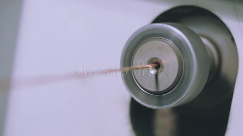 Close-up Copper Cable, Cable Manufacturing Process. Wire Production ...