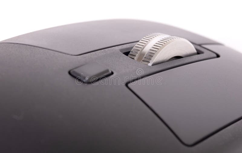 Close Up Wireless Computer Mouse Stock Photo - Image of clipping ...