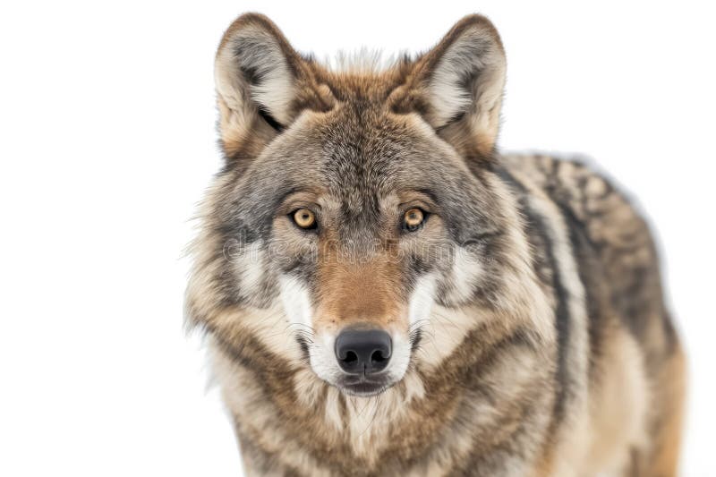 A Close Up of a Wolf Looking at the Camera. Generative AI Stock Image ...