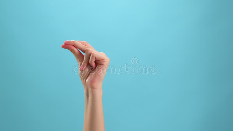Hand with Snapping Fingers on Green Screen Background Stock Footage ...