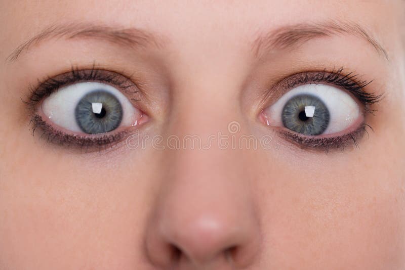 Squint Woman stock image. Image of individuality, looking - 5982247