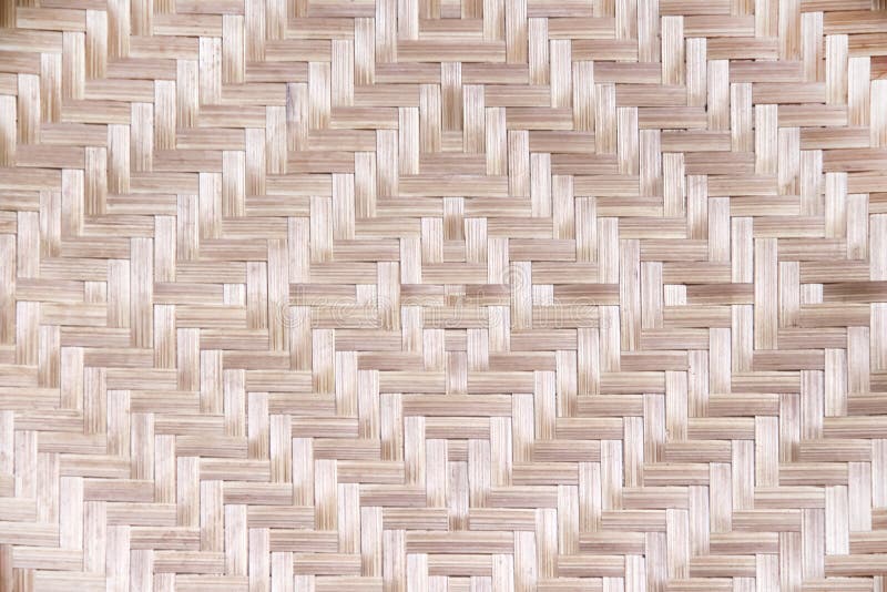 Wood Bamboo Mat Old Woven Texture with Hamper Seamless Patterns on ...