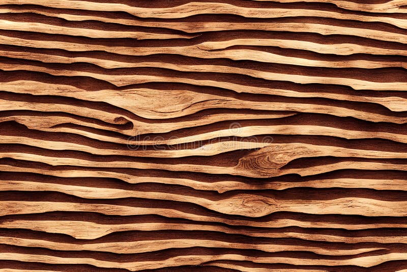A Close Up of a Wood Texture with Wavy Lines on it S Surface Stock ...