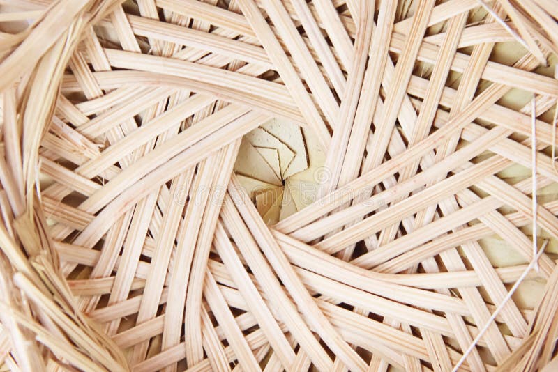 Wood Weaving Hat Texture Handmade Background Stock Image - Image of ...