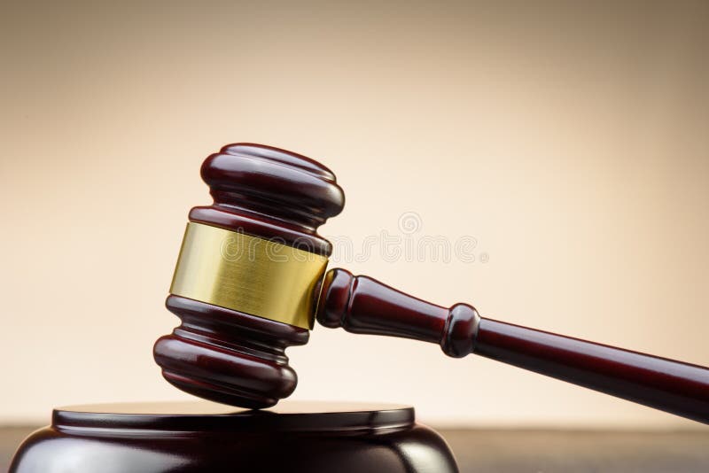 Wooden gavel stock image. Image of guilt, gavel, attorney - 236316039