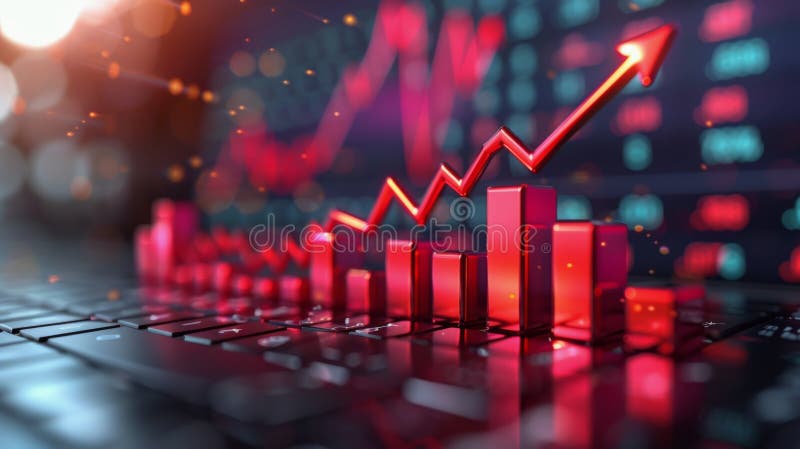 Close-Up of Wooden Table with Graph Stock Photo - Image of detailed ...