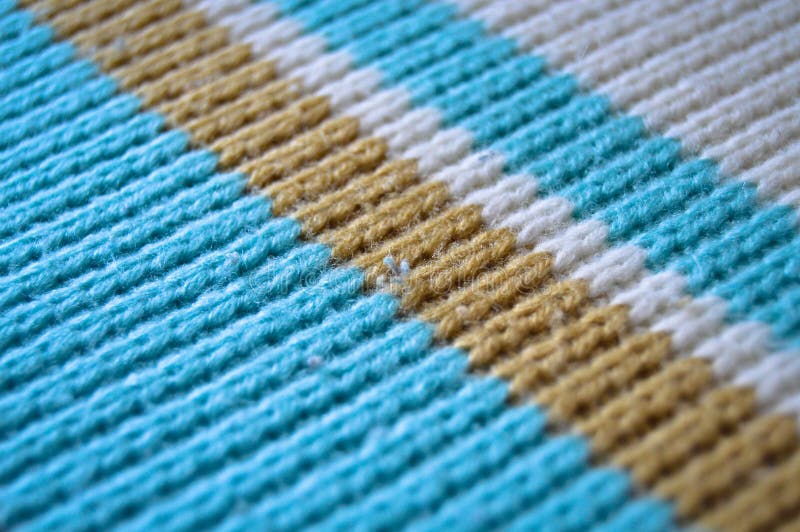 Blue White and Beige Knitting Wool, Texture Backgrounds. Stock Image ...