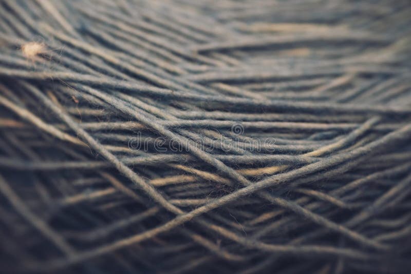 Close Up of Woolen Balls of Yarn Balls Needlework Background Stock ...