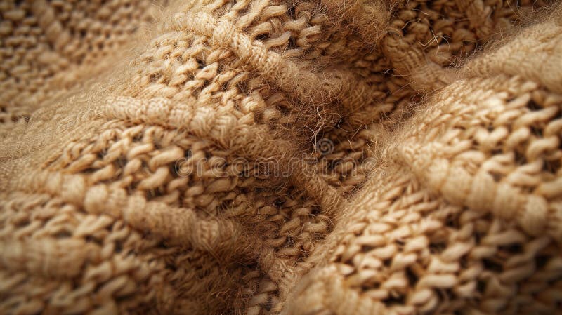 Close-up of Woolen Knit Texture Background Stock Image - Image of wool ...