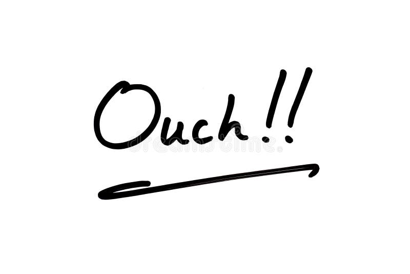 Ouch Stock Illustrations – 861 Ouch Stock Illustrations, Vectors ...