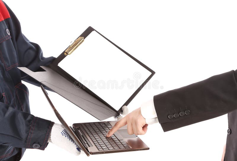 Close Up of Working Situation. Stock Image - Image of arranging ...