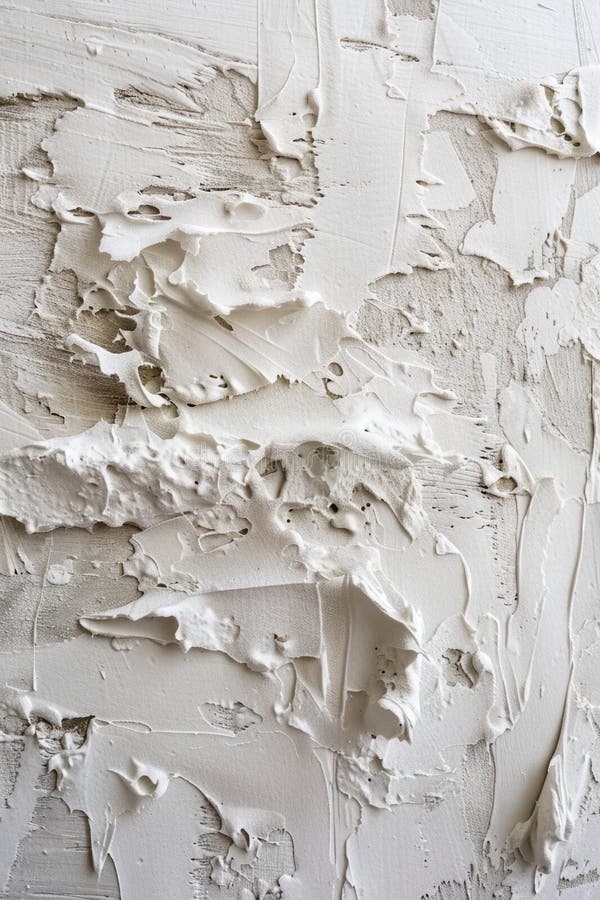 A Close Up of a Worn Out White Wall with Peeling Paint, Perfect for ...