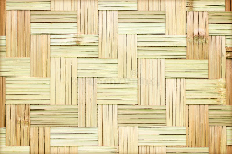 Close Up Woven Bamboo Pattern Stock Photo - Image of close, lines: 73362056