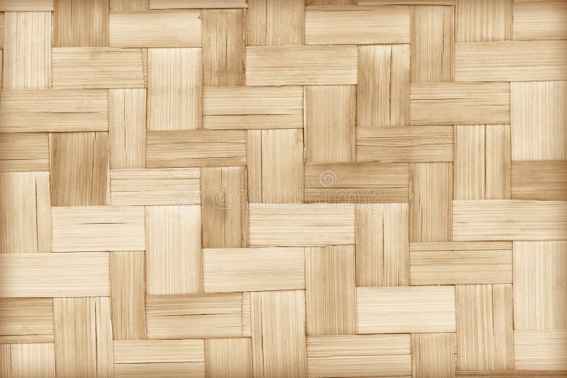 Close Up Woven Bamboo Pattern Texture Background Stock Photo - Image of ...