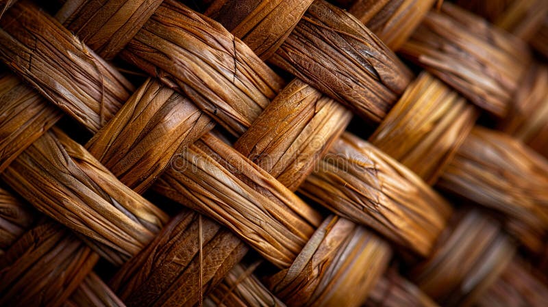 A Close Up of a Woven Basket Stock Illustration - Illustration of ...