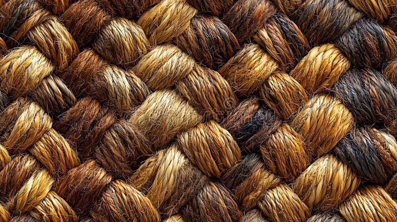 A Close Up of a Woven Basket Weave Pattern Stock Image - Image of ...