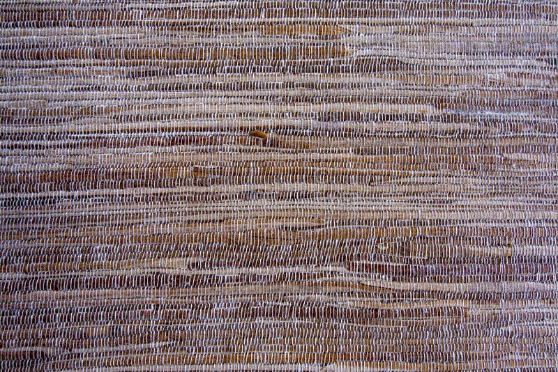 Close Up of Woven Brown and White Woven Fabric Textile Texture Stock ...