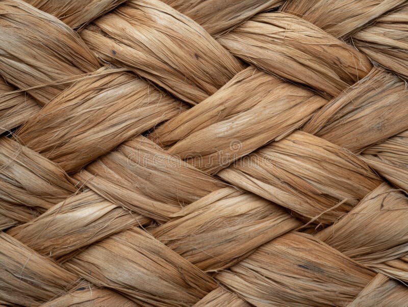Close-up of a Woven Natural Fiber Texture. Stock Illustration ...
