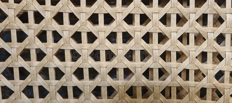 Woven Rattan Texture, Looks Unique. Seem To Overlap with One Another ...