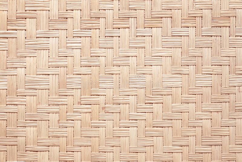 Close Up Woven Reed Pattern for Background Stock Image - Image of ...