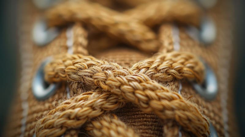Close-up of a Woven Rope Texture. Stock Image - Image of cordage, woven ...