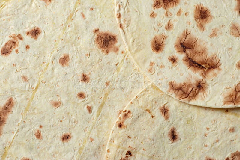 Close Up of Yellow Corn Taco Shell. Texture Stock Image - Image of hard ...