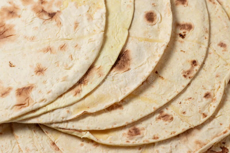 Close Up of Yellow Corn Taco Shell. Texture Stock Photo - Image of ...