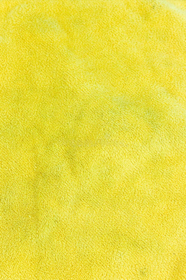 Close Up of Yellow Fabric Texture Background. Close Up of Yellow Fabric ...