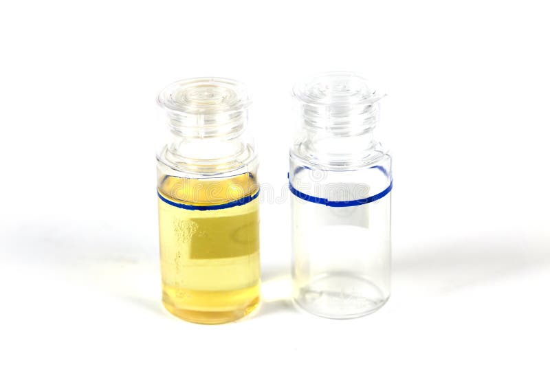 Yellow Liquid in Plastic Bottle Stock Image - Image of bottle, dinner ...