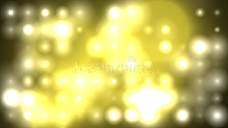 Yellow Particles Background Stock Video - Video of close, mystical ...