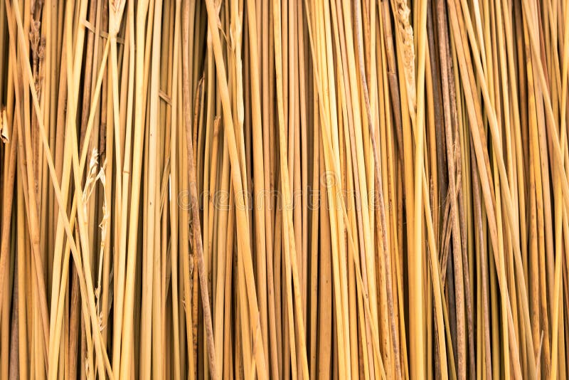 Close Up of Yellow Striped Straw Texture As Background Stock Photo ...